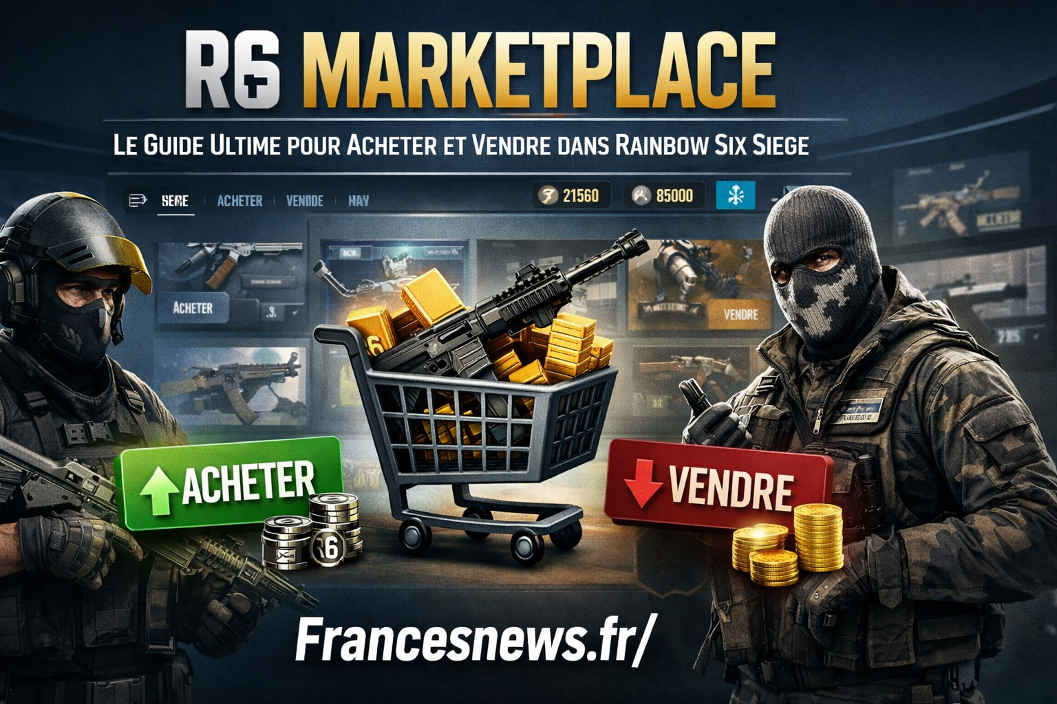R6 Marketplace : Le Guide Ultime pour Acheter et Vendre dans Rainbow ...